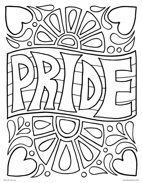 Pride Coloring Pages Pride Colouring Pride Coloring Printable Colouring