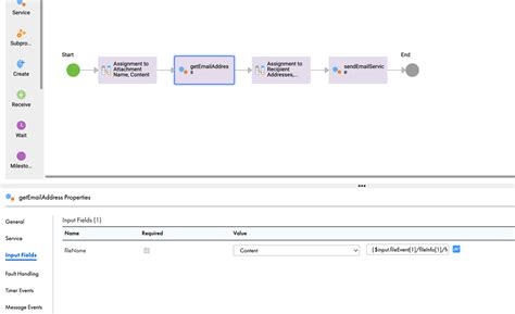 How To Use Cai Process To Create A File And Send It To An Input Defined Email