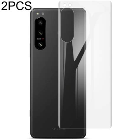Sony Xperia 5 Iv 2pcs Imak 곡선 하이드로겔 필름 Pnone 백 프로텍터