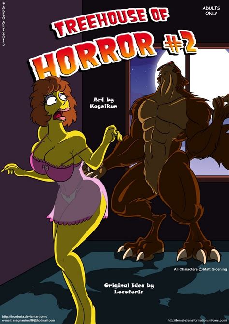 Treehouse Of Horror Porn Comics