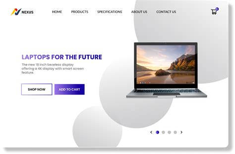 Electronics E Commerce Website Ui Design Figma