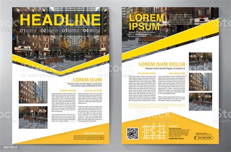 비즈니스 브로슈어입니다 플라이어 디자인입니다 전단지 A4 템플릿입니다 도 서 및 잡지 커버 연례 보고서 벡터 일러스트 레이 션 전단지에 대한 스톡 벡터 아트 및 기타 이미지