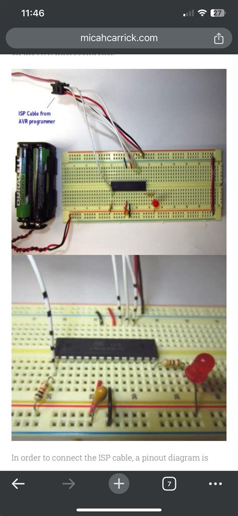 can i use this setup pic2and3 to to directly program an avr microcontroller on a breadboard as