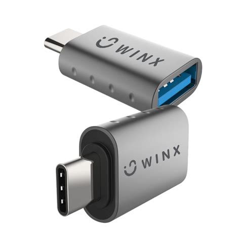 WINX LINK Simple Type C To USB Adapter Dual Pack AcumenTech