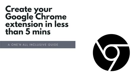 Build Your Own Chrome Extension In Less Than Minutes
