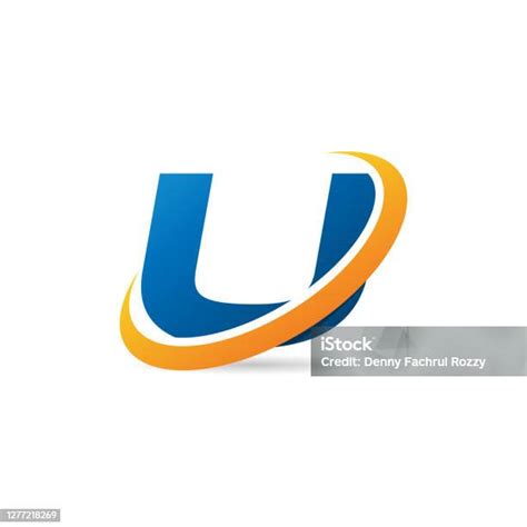 Swoosh 벡터 스톡 일러스트 디자인 템플릿이 있는 초기 문자 U 알파벳 U에 대한 스톡 벡터 아트 및 기타 이미지 알파벳 U 로고 모양 Istock