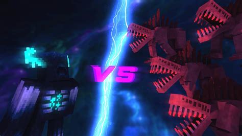 Warden Vs SCP 939 With Many Voices Vanilla Minecraft Vs SCP Foundation