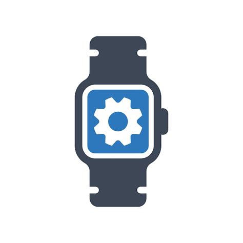Premium Vector Smartwatch Settings Icon