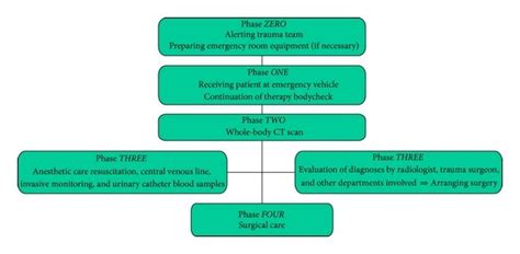 Trauma Room Algorithm At Bergmannstrost Trauma Centre Download Scientific Diagram