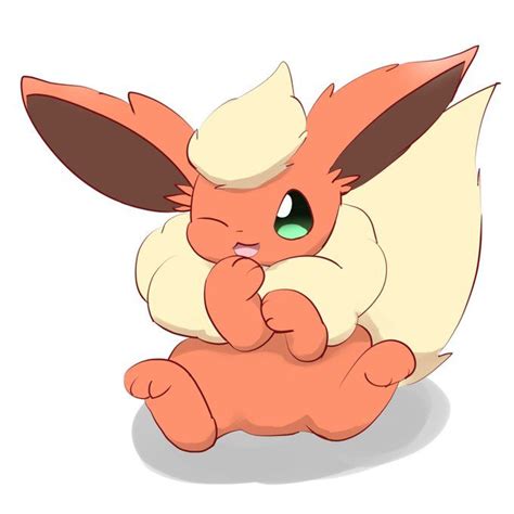 Extremely Cute Flareon Pokemon Flareon Cute Pokemon Pikachu New Art Squad Fiery Brother