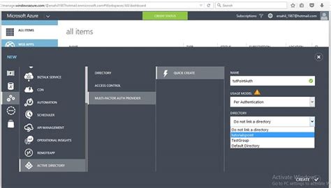 Microsoft Azure 多重身份验证 Gingerdoc 姜知笔记
