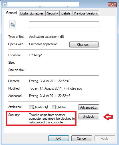 Unblock Referenced Assemblies Damir Dobric Posts Developersde