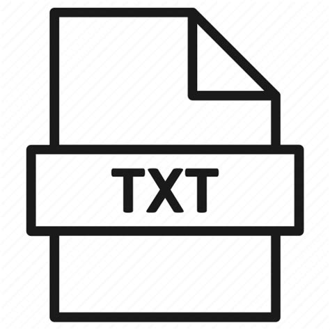 Document Extension File Filetype Format Txt Type Icon Download On Iconfinder