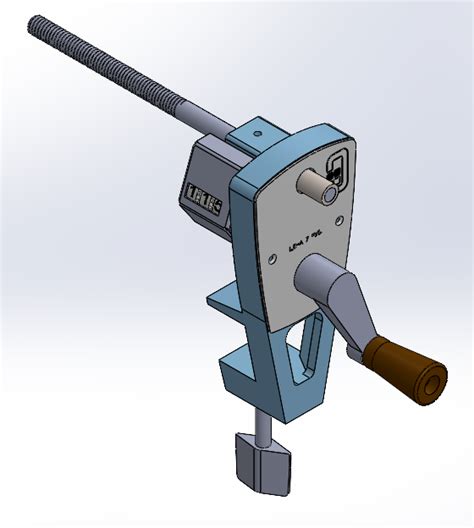 线圈绕线机solidworks模型图纸下载 懒石网