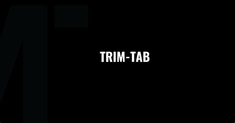 Blog Trim Tab