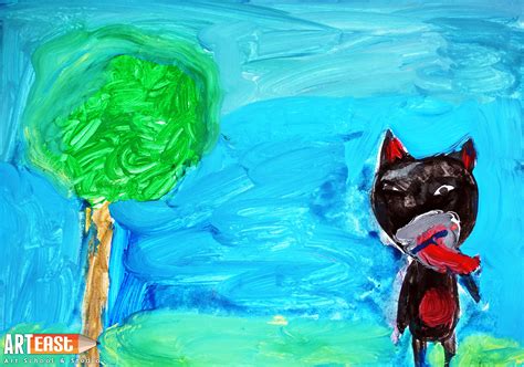 Art East მაშო ასათიანი 5 წლის ნინკა საჯაიას კლასი Facebook