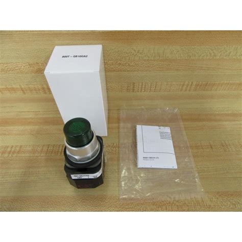 Allen Bradley 800t Qb10ga2 Push Button Switch