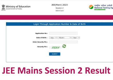 JEE Mains Result 2023 For Session 2 DECLARED Direct Link To Check Psychographic Society