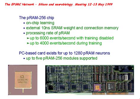 Pram 256 On Chip Learning