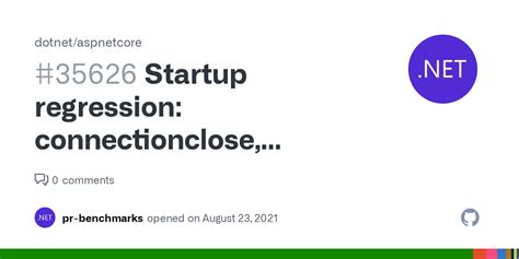 Startup Regression Connectionclose Endpoint Fortunes Fortunesef