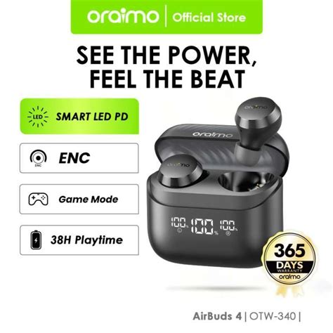 Jual Oraimo Air Buds Spesifikasi Original Murah Diskon Harga Mei Blibli