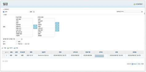 완료기한 과 완료일 설정 redmine 커뮤니티 redmine 커뮤니티