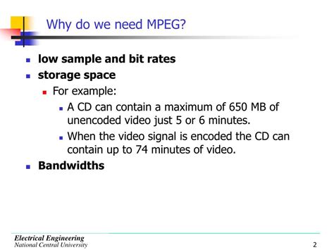 Ppt Introduction Of Mpeg 2 Aac Audio Coding Powerpoint Presentation