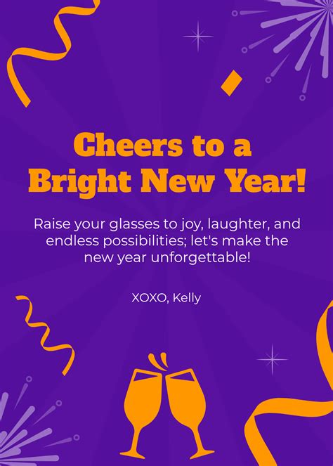 Free Happy New Year Templates To Edit Online
