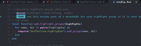 Bufferline Nvim Bufferline Nvim