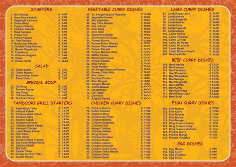 15 Off À La Carte Menu Incl Drinks At Su Swagat Indian Restaurant In