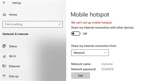 Windows 10 Why Cant Set Mobile Hotspot In Win10 Super User