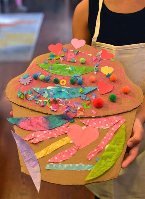 Cardboard Cupcakes Inspired By Wayne Thiebauld Artbar