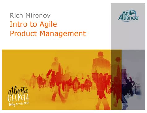 Agile2016 Intro To Agile Product Management Ppt