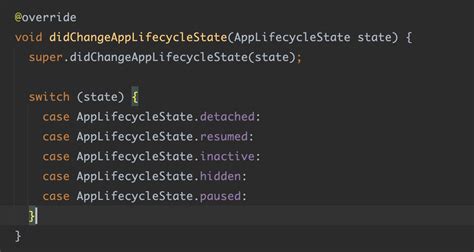 Flutter 小技巧之 313 全新生命周期 Applifecyclelistener · Gitbook