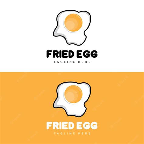 계란 로고 계란 농장 디자인 치킨 로고 아시아 음식 벡터 프리미엄 벡터
