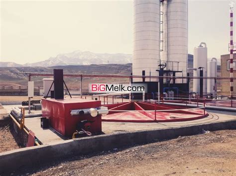 فروش کارخانه تولید قیر جاده سازی شهرک صنعتی چناران