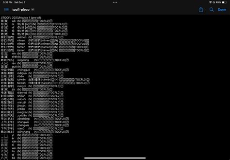 Flashcards For Tocfl 2023 Cccc Tbcl Pleco Software Forums