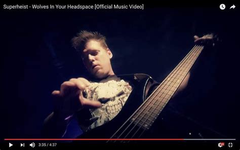Drew Dedman The Electric Bassplayer We Launched Our New Clip To Wolves In Your Headspace