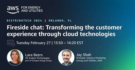Aws For Energy And Utilities On Linkedin Distributech Customerengagement Aws