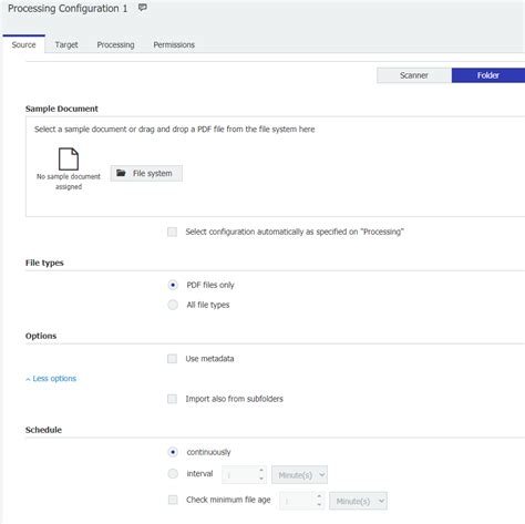 How To Create An Import Configuration 7 DocuWare Support Portal