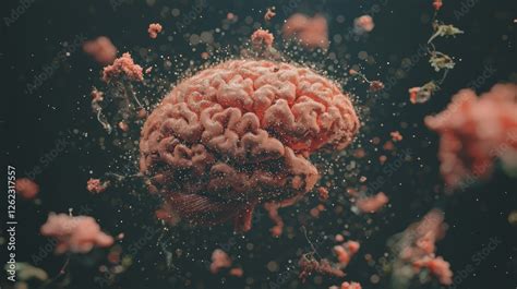 Visual Depiction Of The Neural Connections In The Human Brain