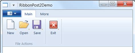 Ribbon With C Part 2 First Ribbon Enabled Application Codeproject