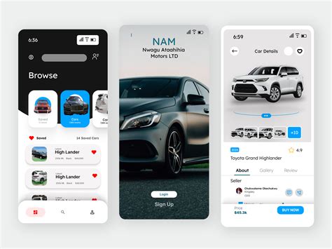 Car Uiux Design By Sopulu Malachi On Dribbble