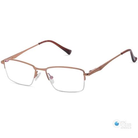 Small Rectangle Half Frame With Free Lenses Affordable Glasses