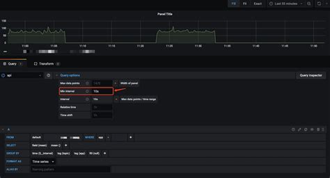 grafana 01 面板（panel）设置数据点的时间间隔以及单位 grafana interval csdn博客