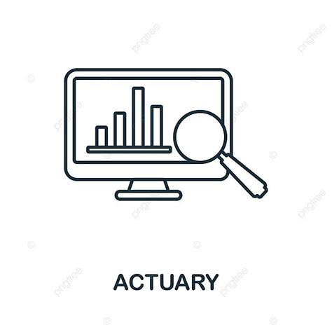 Actuary Flat Icon Colored Element Sign From Auditors Collection Flat