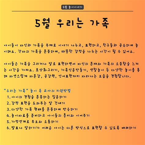 💕노리쌤 🔹유아교육 🔹캔바 🔹블로그 💕 가정의 달 아이들과 나누는 따뜻한 가족 이야기 우리는 가족” 놀이 이야기 아이들이 자기 가족을 떠올리며 그리고 말하고