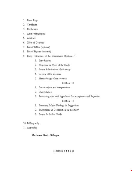 Project Report Declaration Format