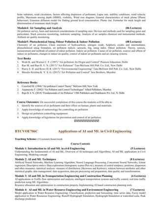 DBATU Civil Engineering Syllabus 2023 24 PDF
