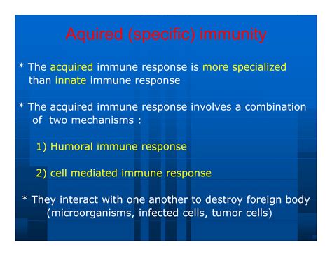 Adaptive Immunity Pdf Immunology Lecture Ppt